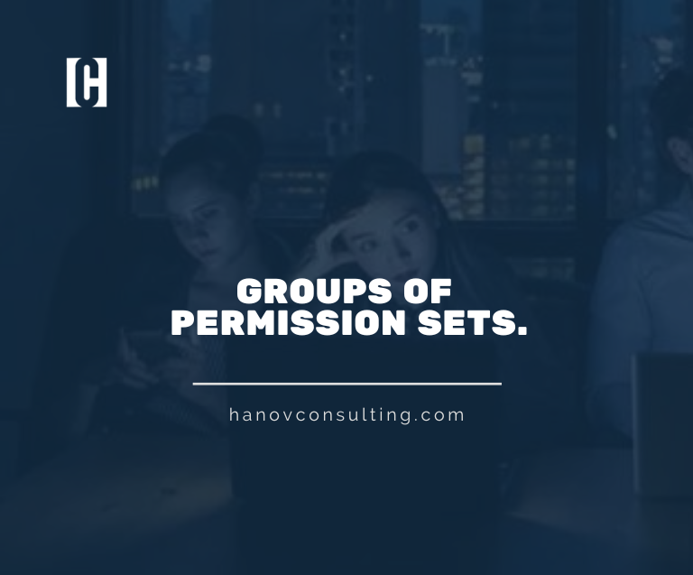 Groups of Permission Sets. - HanovConsulting