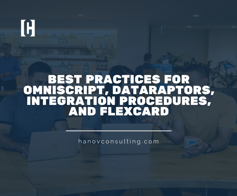 Best Practices For Omniscript Dataraptors Integration Procedures And Flexcard 9188